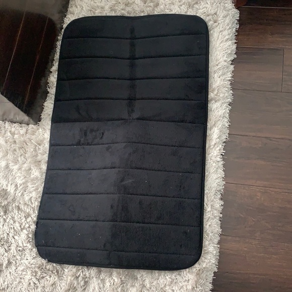 Bath | New Black Memory Foam Bathroom Rug | Poshmark